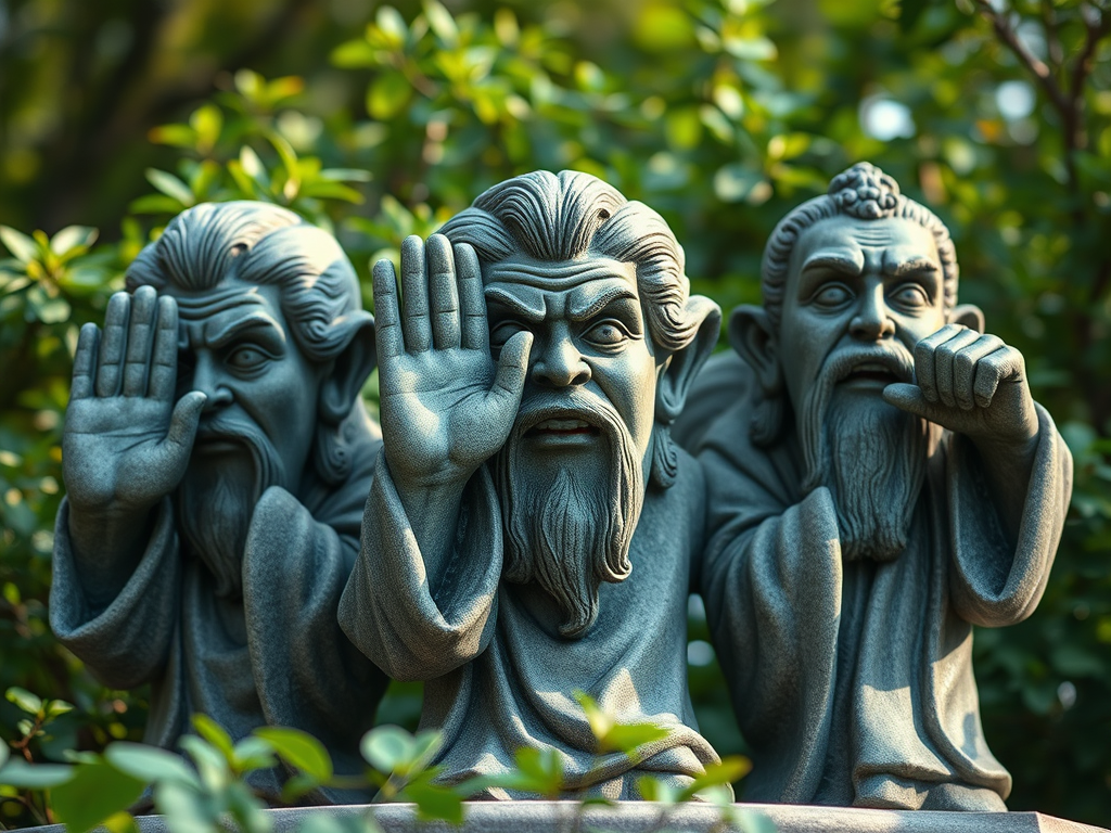 see-no-evil-hear-no-evil-speak-no-evil-statues – End Workplace Abuse